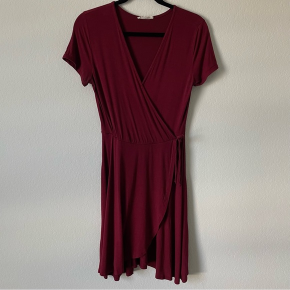 Rolla Coster | Dresses | Rolla Coster Maroon Skater Dress | Poshmark